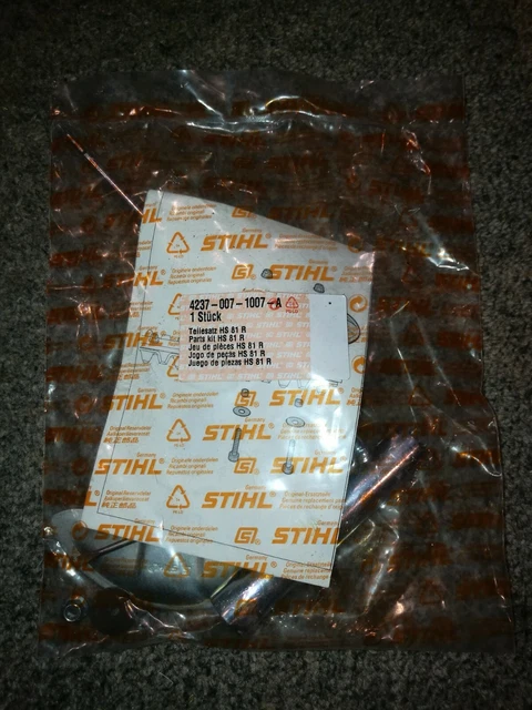 KIT PIÈCES STIHL 4237-007-1007-A HS 81 R 4237 007 1007 A EUR 17,53 ...