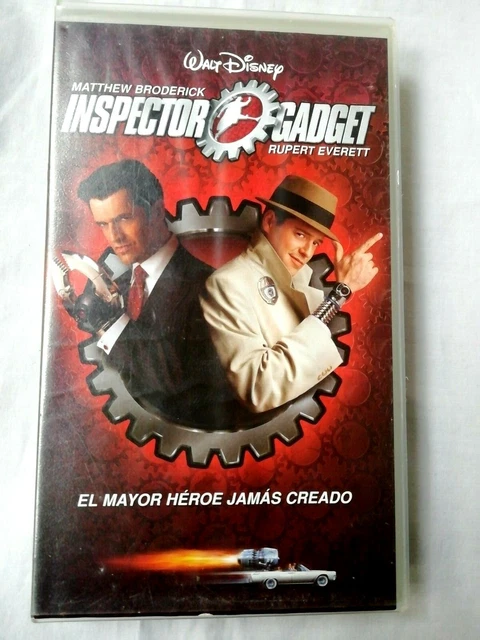 INSPECTOR GADGET Matthew Broderick Rupert Everett Walt Disney VHS Pal ...