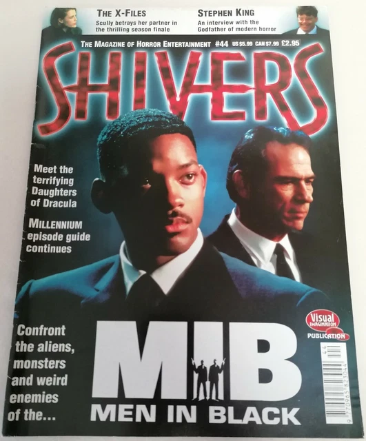 MAGAZINE - SHIVERS The Magazine Of Horror Entertainment #44 Men In ...