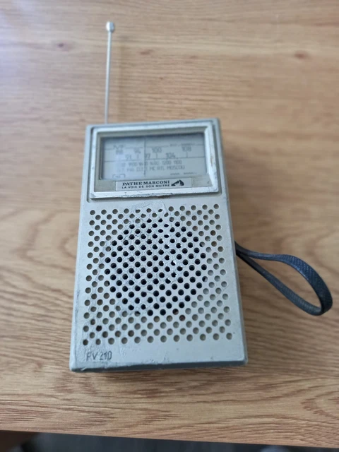 RADIO DE POCHE Pathé Marconi RV 210 EUR 7,69 - PicClick FR