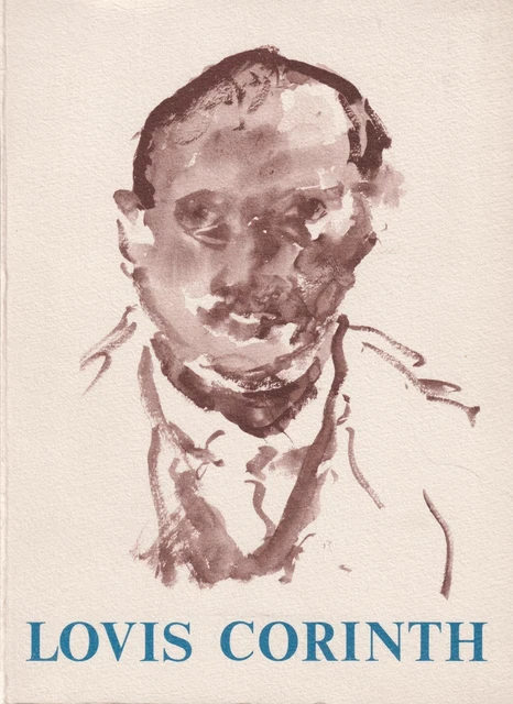 BUCH: LOVIS CORINTH, 1975, Handzeichnungen und Aquarelle 1875-1925 ...