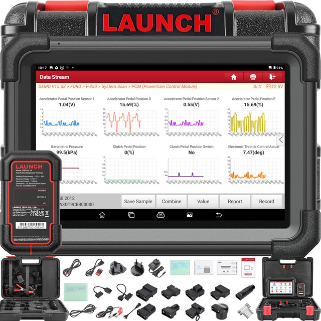 LAUNCH X431 PRO DYNO V5.0 PRO5 Profi OBD2 Diagnosegerät ALLE SYSTEM Key ...