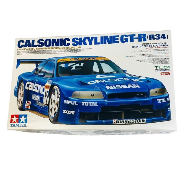 TAMIYA 1/10 RC Calsonic Skyline Gt-R (R34) Tl-01 - Voiture de course... EUR 429,77 - PicClick FR