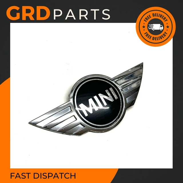 GENUINE MINI BMW R56 Cooper & One 2006-2012 Bonnet FRONT Badge Emblem ...