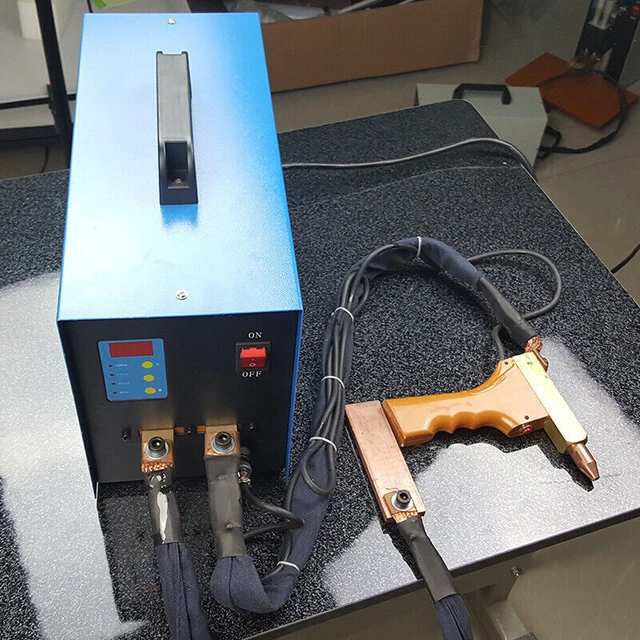 WELDING GUN TYPE Battery Spot Welding Machine Stainless Steel Spot ...