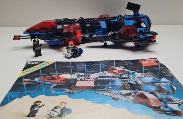 LEGO 6986 SPACE Police Mission Commander komplett mit original ...