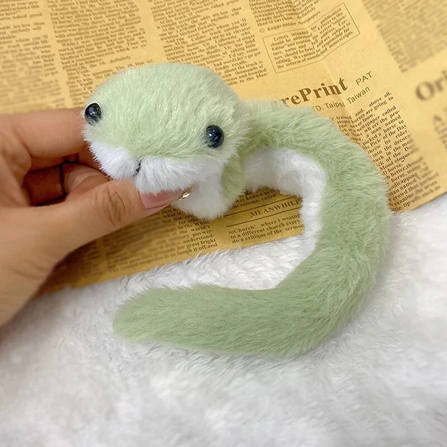 2025 YEAR OF The Snake New Plush Stuffed Toys Swingable Small Snake ...