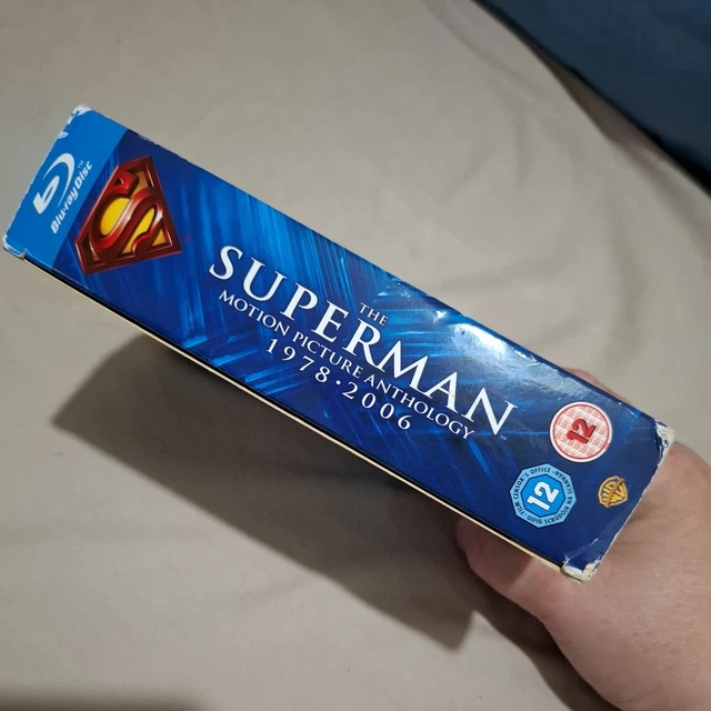 SUPERMAN: MOTION PICTURE Anthology 1978-2006 blu ray 5 movies 8 discs £ ...