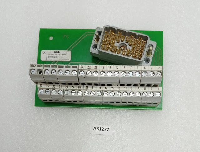 ABB ENTRELEC 1SNA020138R2500 Bfm Elco 38/38-2 EUR 189,89 - PicClick FR