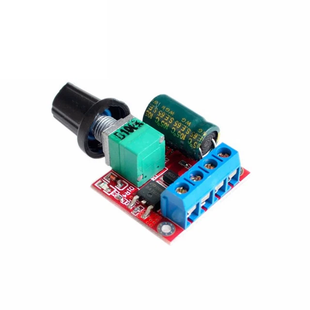 5A 90W PWM 12V DC Motor Speed Controller Module DC-DC 4.5V-35V ...