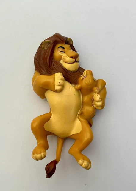 DISNEY’S THE LION King Mufasa and Simba Sleeping PVC Figure Collectable ...