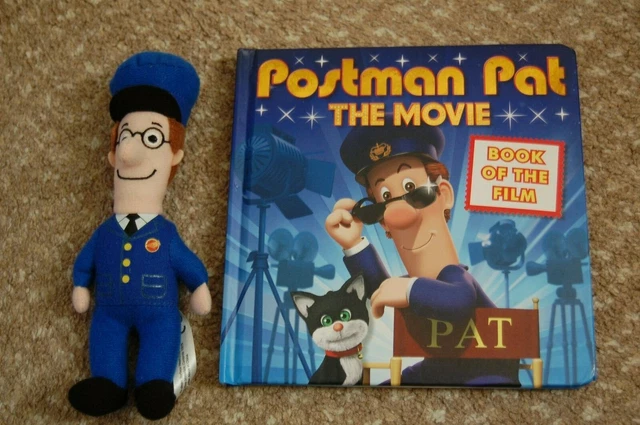 'POSTMAN PAT THE Movie' Story Board Book & Soft Toy Figure - Excellent ...