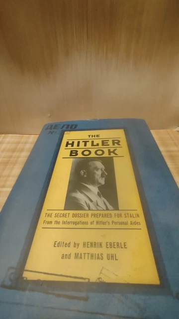 THE HITLER BOOK Henrik Eberle Mathias Uhl editors used hardcover $4.33 ...
