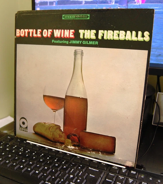 THE FIREBALLS FT JIMMY GILMER. "BOTTLE OF WINE" LP USA 1968. ORIG STEREO. EUR 35,44 - PicClick FR