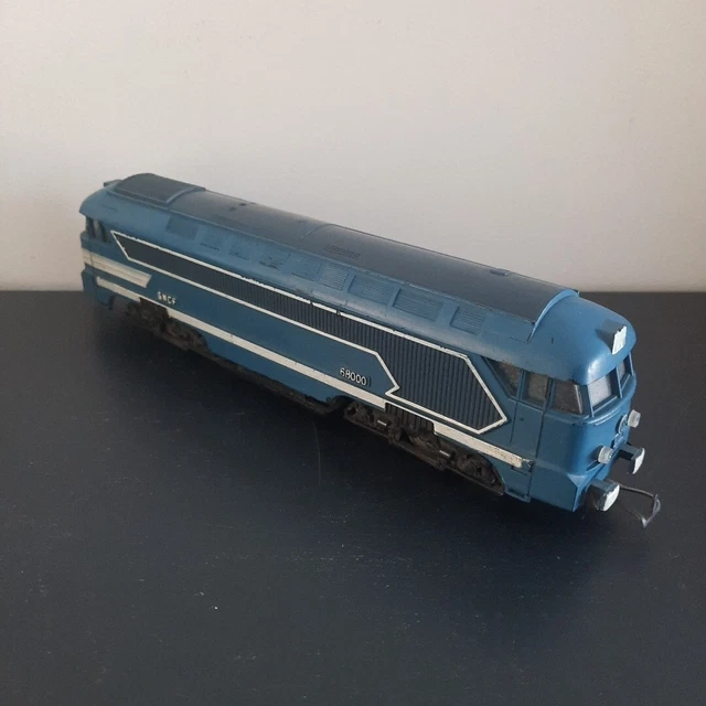 TROBY HO LOCOMOTIVE Motrice Diesel SNCF 68000 Vintage Modelisme ...
