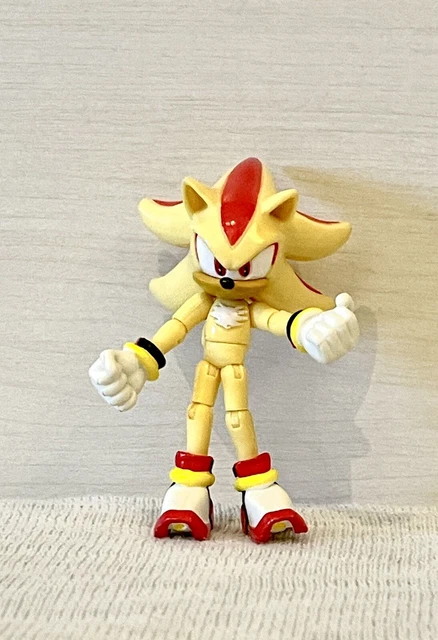 JAZWARES SONIC HEDGEHOG Super Shadow Figure 3” Inch Sega EUR 29,40 ...