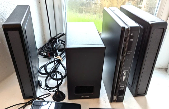 HITACHI AX-M133 HI-FI, CD/DAB/FM Digital Radio, USB/SD with Replacement ...