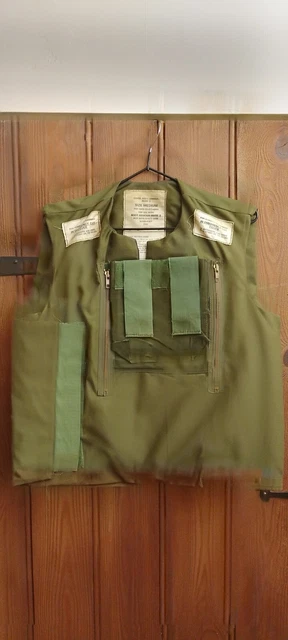 BRITISH ARMY OLIVE Green Mk2 BodyArmour Military Tactical Flak Vest ...