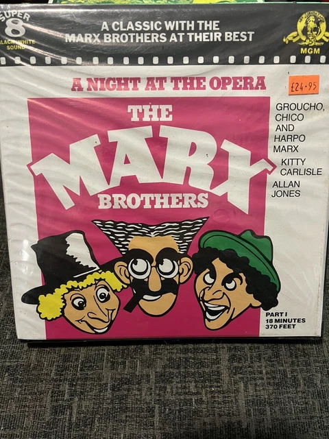 SUPER 8 THE MARX BROTHERS A Night At The Opera Cine 8mm Film £40.00 ...