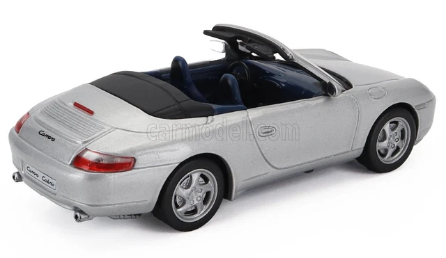 MODELLINO AUTO STATICO Diecast Porsche 911 996 Carrera Cabrio Spider ...