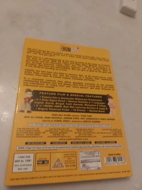 HUM TUM – New Original Bollywood Dvd – Free Uk Post £10.00 - PicClick UK