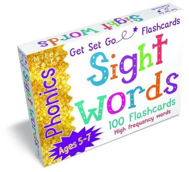 GET SET GO Phonics Flashcards: Sight Words by Fran Bromage (English ...