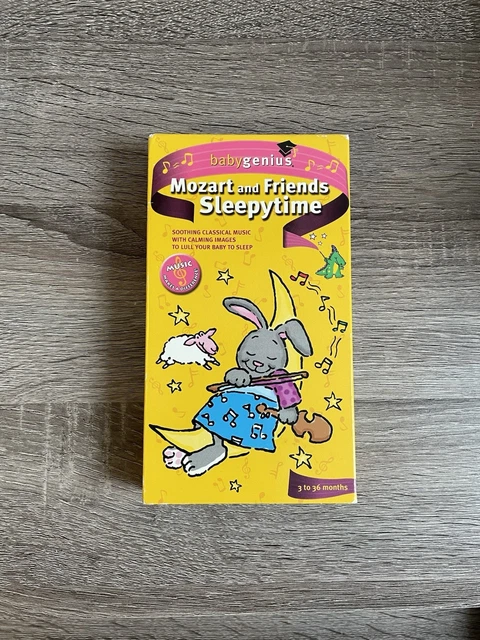 BABY GENIUS MOZART And Friends Sleepytime VHS Tape 2001 Classical Music ...