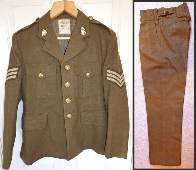 BRITISH ARMY NO2 Dress Uniform Re-enactors, Fancy Dress, 36 chest, 7 ...