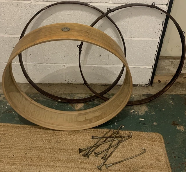 VINTAGE DRUM SET Bass Drum, Traps Kick Drum, 1920s Skiffle, Jazz ...