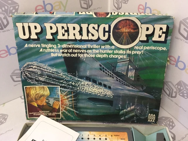 DENYS FISHER 1970S Vintage ***Up Periscope Game*** Submarine Board Game ...