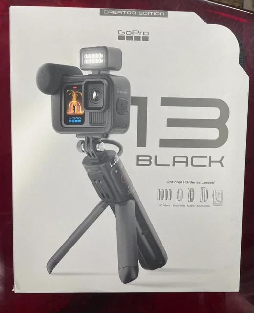 GOPRO HERO 13 Black Creator Edition 4K UltraHD Action Camera - Black ...