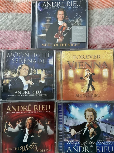 ANDRE RIEU - 4 DVD's, - 5 CD/DVD Compilation Sets - 3x2CD Sets, 2 CDs ...