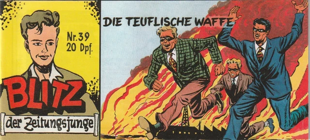 BLITZ DER ZEITUGSJUNGE #39 Die teuflische Waffe, Hethke PICCOLO ...