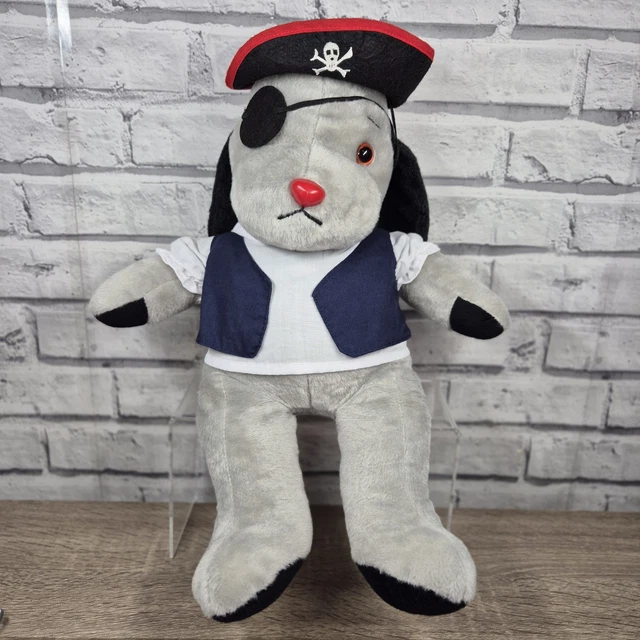 SOOTY AND SWEEP Show Pirate Sweep 17" Soft Toy Plush Cadells Tivoli £16 ...