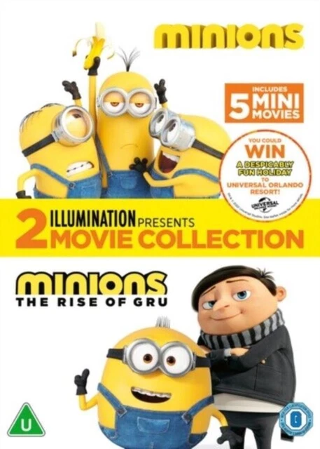 MINIONS: 2-MOVIE COLLECTION DVD Steve Carell 2022 Free UK P&P Value ...