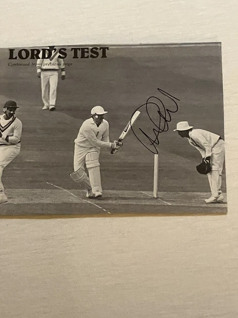 GRAHAM GOOCH ENGLAND And Essex Cricketer Signed Magazine Picture £1.25 ...