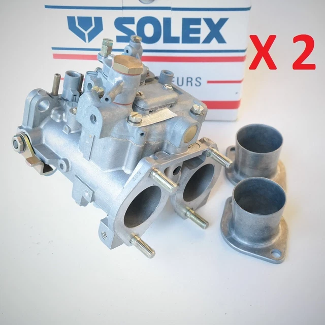 2 CARBURATEURS NEUF d'epoque Solex C35 PHHE Citroen Visa Chrono Simca ...
