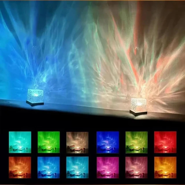 LUMINORTHE LUMINORTH CUBE Lamp Aurorthe Cube, Luminous Northern Lights ...