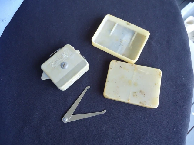 VINTAGE HENSELITE LAWN bowls tape measure measuring & calipers $29.99 ...