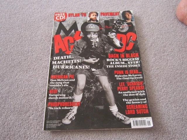 MOJO MAGAZINE,NO 199,JUNE 2010, AC/DC cover ,no cd EUR 5,84 - PicClick IT