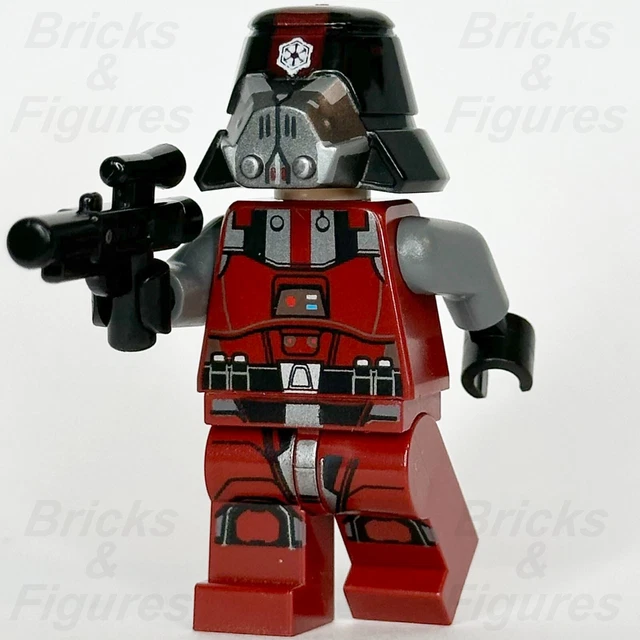 LEGO® STAR WARS Sith Trooper Minifigure The Old Republic Dark Red 75001 ...