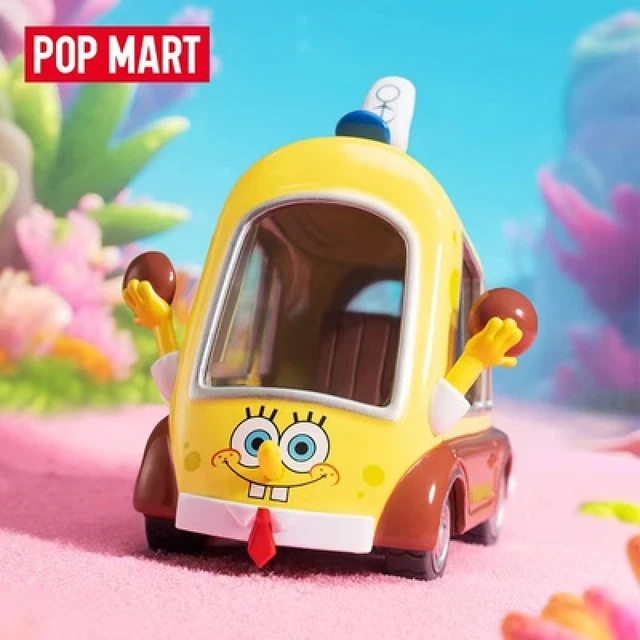 POPMART BUBBLE MART Spongebob Squarepants Sightseeing Car Series Blind ...