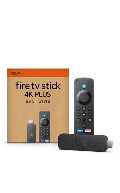 FIRE TV STICK 4K Plus streaming device supports Wi Fi 6 Dolby Vision ...