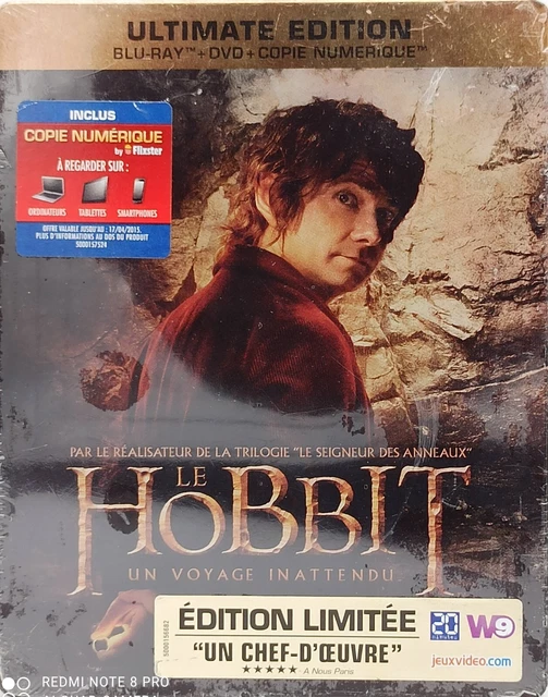 COFFRET BLU-RAY + DVD LE HOBBIT - UN VOYAGE INATTENDU neuf sous blister EUR 14,99 - PicClick FR