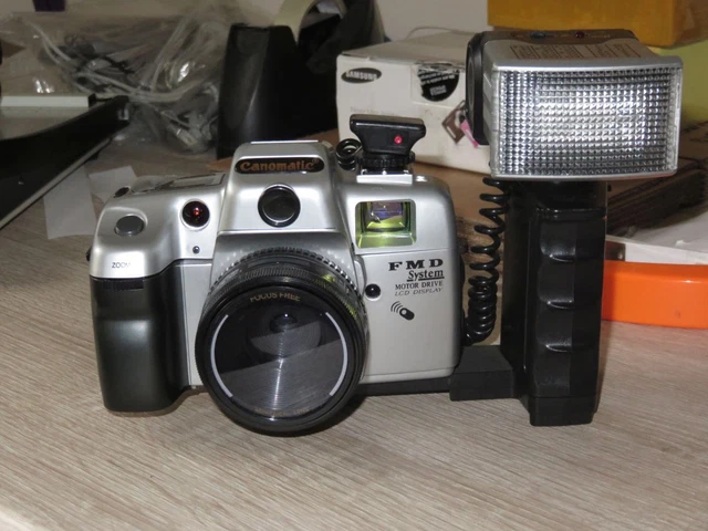 CANOMATIC FILM CAMERA / FMD SYSTEM MOTOR DRIVE 50 mm Vintage film ...