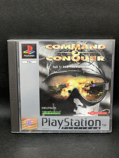 COMMAND & CONQUER Teil 1 Der Tiberiumkonflikt (Playstation 1, 1995) EUR 12,99 - PicClick DE