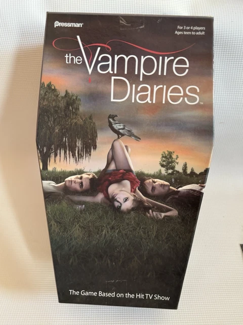 THE VAMPIRE DIARIES Board Game Coffin Box WB Pressman 2010, Rare £9.71 ...