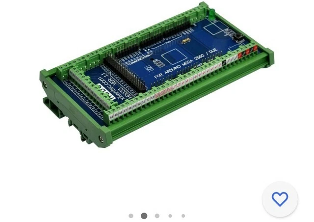 Din Rail Mount Pinout Breakout Terminal Block Module For Arduino Mega