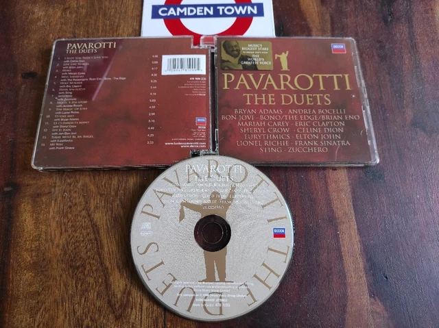 PAVAROTTI - LES Duos (BONO/U2/DION/ELTON JOHN/MARIAH CAREY/CLAPTON) CD ...