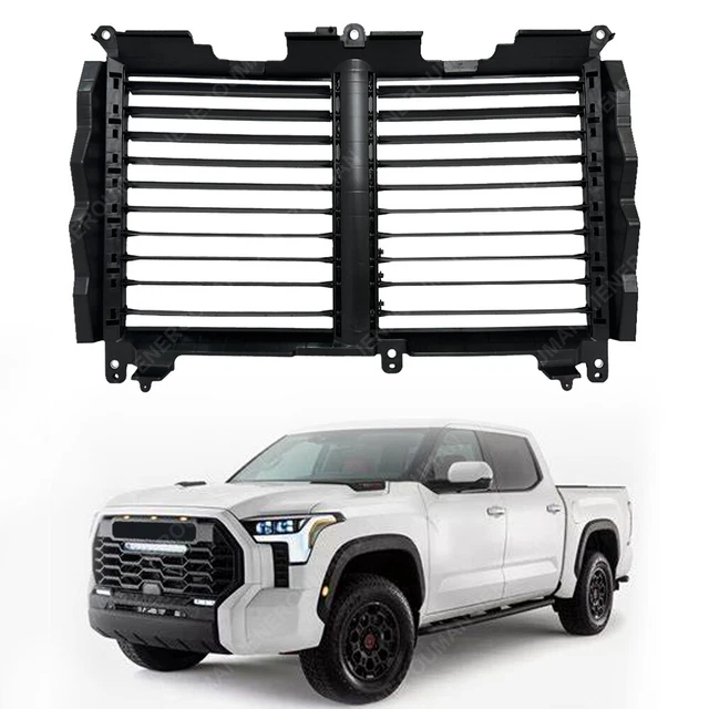 FOR 22-24 TUNDRA Grille Radiator Shutter Active Air Grill Louver Window ...